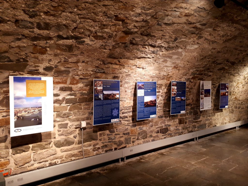 Poster exhibition in Québec City - Organization of World Heritage Cities