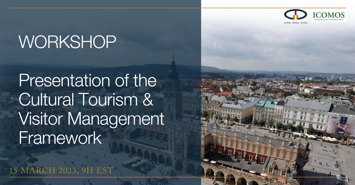 Workshop on the Cultural Tourism and Visitor Management Framework (CT ...